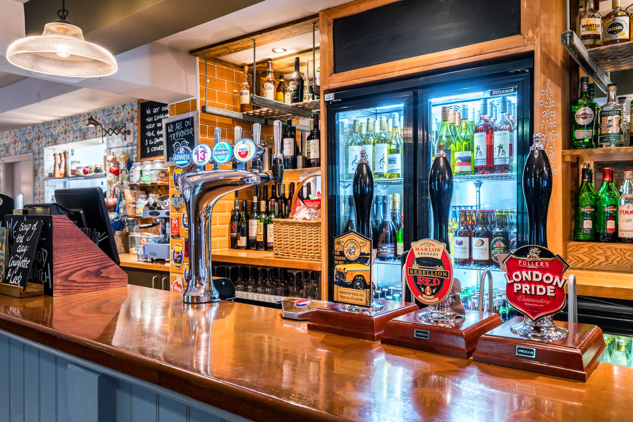 Modern gastropub - Daniel Atkinson: interior and architectural ...