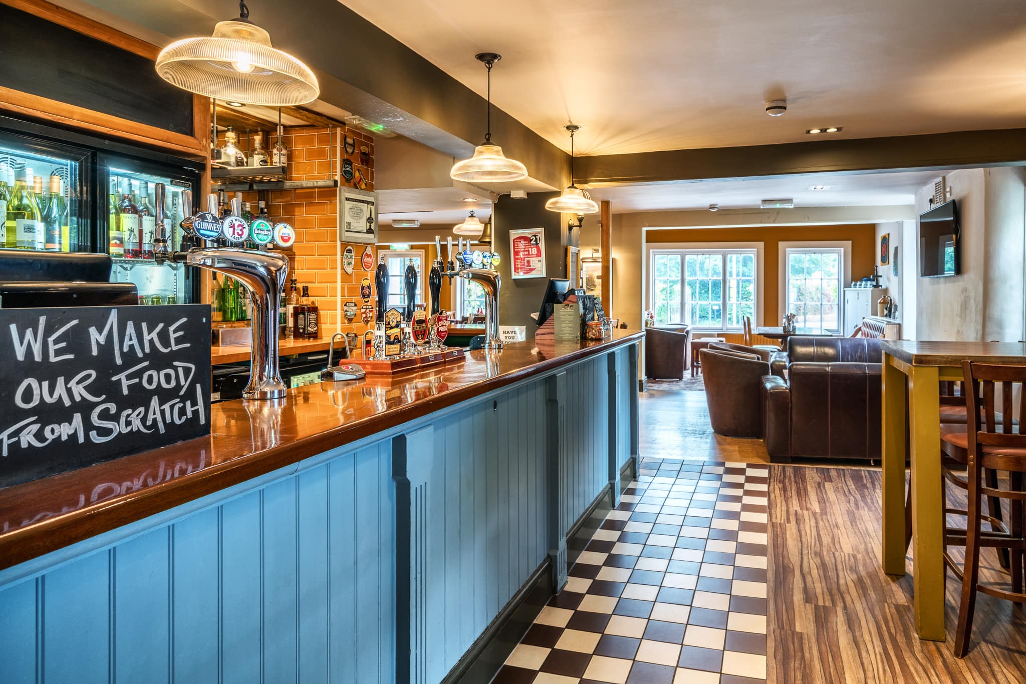 Modern gastropub - Daniel Atkinson: interior and architectural ...